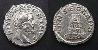 Roman Coins - Antonninus Pius