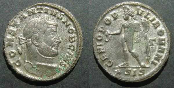 Roman Coins - Constantius 1